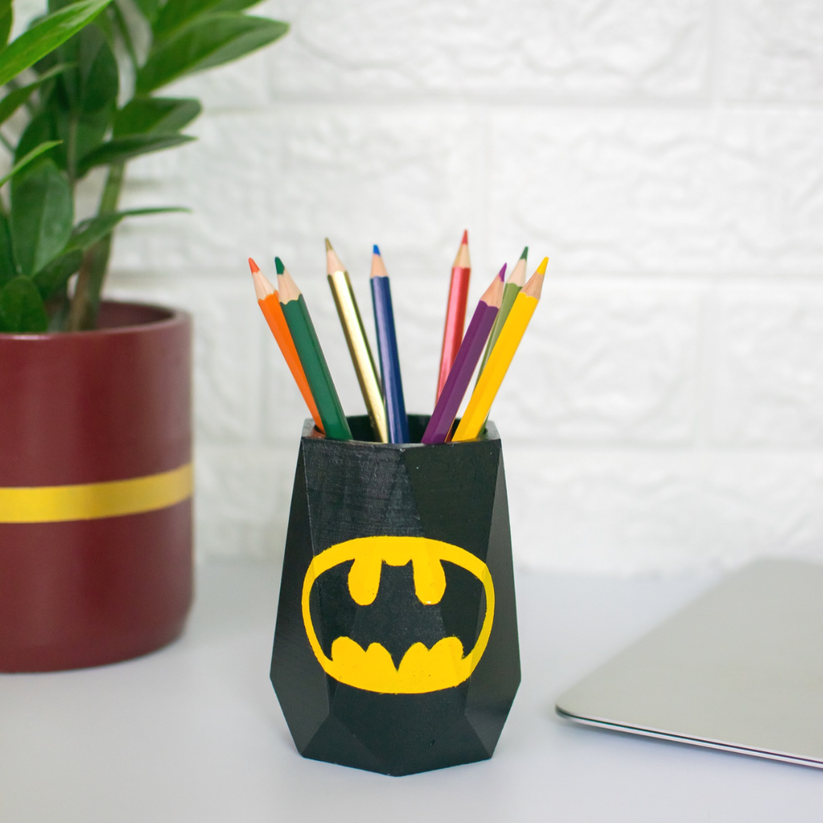Batman Theme Pen holder – Dwell dapper